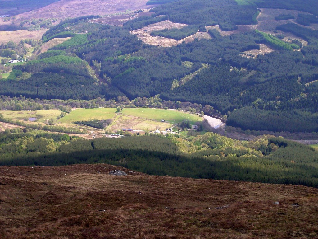 Tulloch Farm Luxury self-catering Fort William, Aerial View